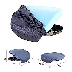 WLL-DP Portable Self-Powered Seat Assist Lifting Cushion, Ergonomic Chair Lift and Sofa Stand Assist, Suitable for Elderly/Handicapped