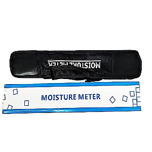 HFBTE Storage Hay Moisture Meter Tester Detector Statistical Hay Bale Moisture Meter Tester Range 5-82% for Alfalfa Pasture Knot Straw Leymus Chinensis Orchard Grass Pennisetum Hydridum And Other Hays
