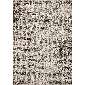 Loloi II Darby Collection DAR-02 Oatmeal/Charcoal 7'-10" x 10' Area Rug