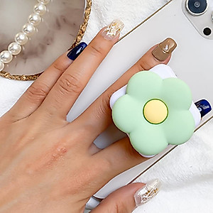 ARFUKA Phone Ring Holder Universal Phone Grip Collapsible Flower Mirror Phone Grip and Phone Stand for Phones and Tablets Pack of 2