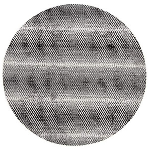 SAFAVIEH Lurex Collection Area Rug - 6'7" Round, Black & Ivory, Modern Abstract Design, Non-Shedding & Easy Care, Ideal for High Traffic Areas in Living Room, Bedroom (LUR186Z)