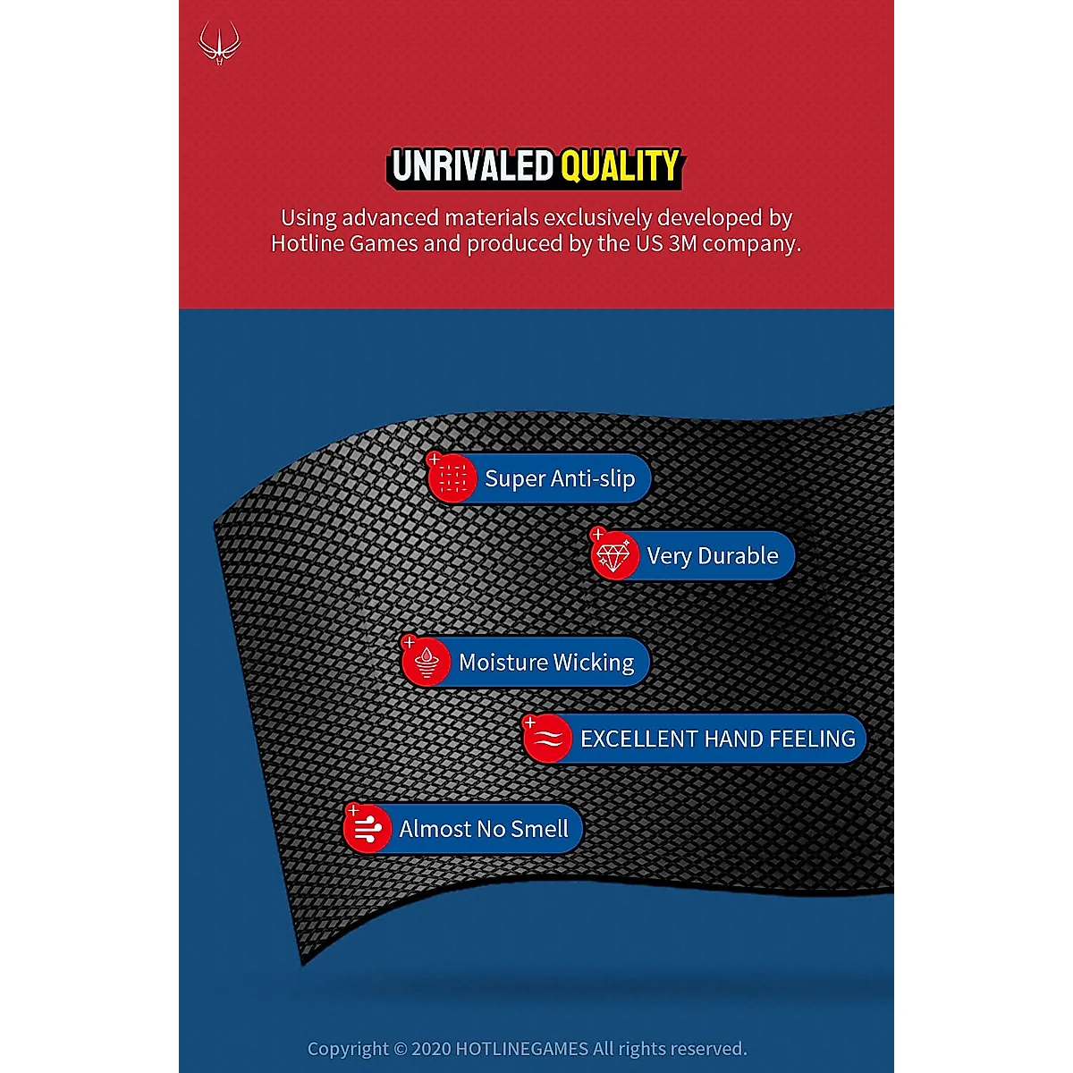 HOTLINEGAMES 2.0 Plus Controller Grip Compatible with Switch Pro Controller Grips Tape, Anti-Slip, Sweat-Absorbent, Easy to Apply (Handle Grips+Buttons+Triggers (20PCS))
