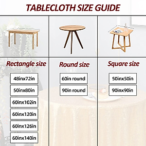 nanbowang Dark Green Sequin Tablecloth Glitter Sparkly Iridescent Shimmer for Rectangle Table Cloth 50 X 50 Table Covers Decorations for Birthday Party Supplies Event Wedding Table Skirt Decor