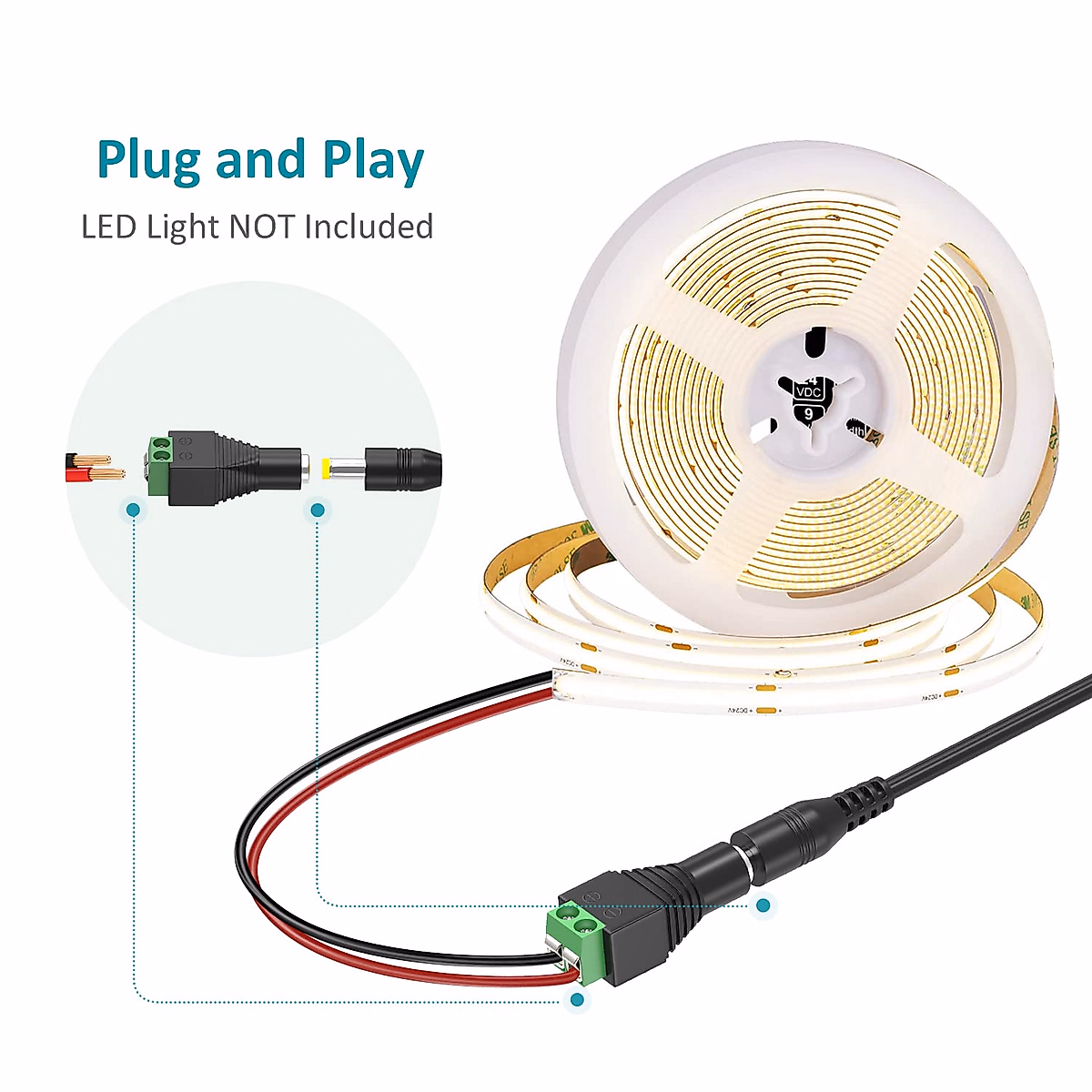 Basicvolt Universal AC/DC Adapter 41W Switching Power Supply Charger with 5V 1A USB Port, Replacement Power Cord for 6V 9V 12V 15V 18V 20V 24V Household Electronics - 1500mA Max