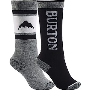 Burton Kids Weekend Midweight 2Pk, True Black New, SmallMedium