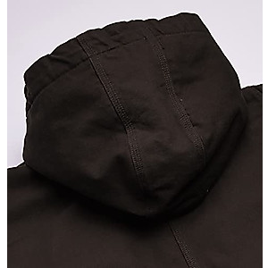 Carhartt mens Bartlett Jacket (Big & Tall) Work Utility Outerwear, Dark Brown, 3X-Large Big Tall US