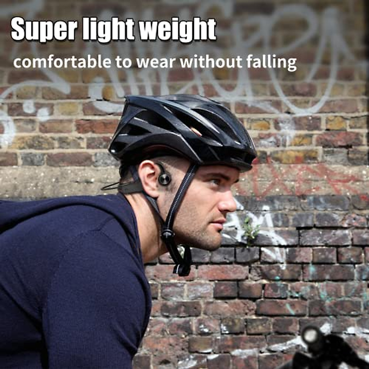 Arlide Bone Conduction Headphones, Open-Ear Wireless Bluetooth Headphones Earphones for Sport