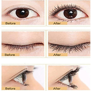 Venicare 4D Silk Fiber Lash Mascara Liquid Extension Makeup Eye Lash Kit Luxuriously Longer Thicker Voluminous Eyelashes Waterproof Smudge-proof Natural No Clumping Smudging Lasting All Day 3 Pack