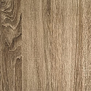 Walker Edison Brookline Urban Metal and Wood Entry Bench with Shoe Storage, 36 Inch, Driftwood