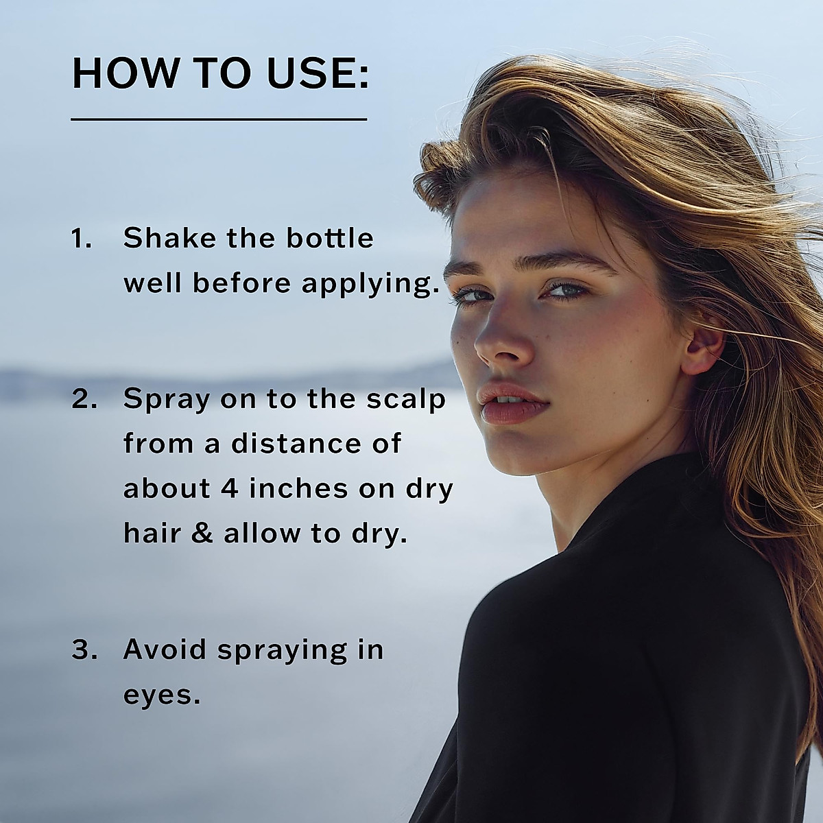 SachaJuan Dark Dry Powder Shampoo WT. 118 gm 200 ml 6.8 oz