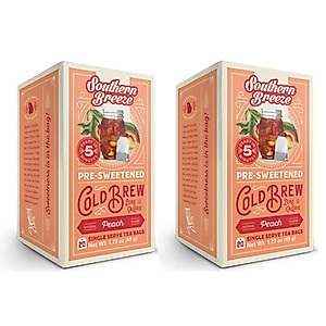 Southern Breeze COLD BREW Sweet Iced Tea 2-Pack (Peach)