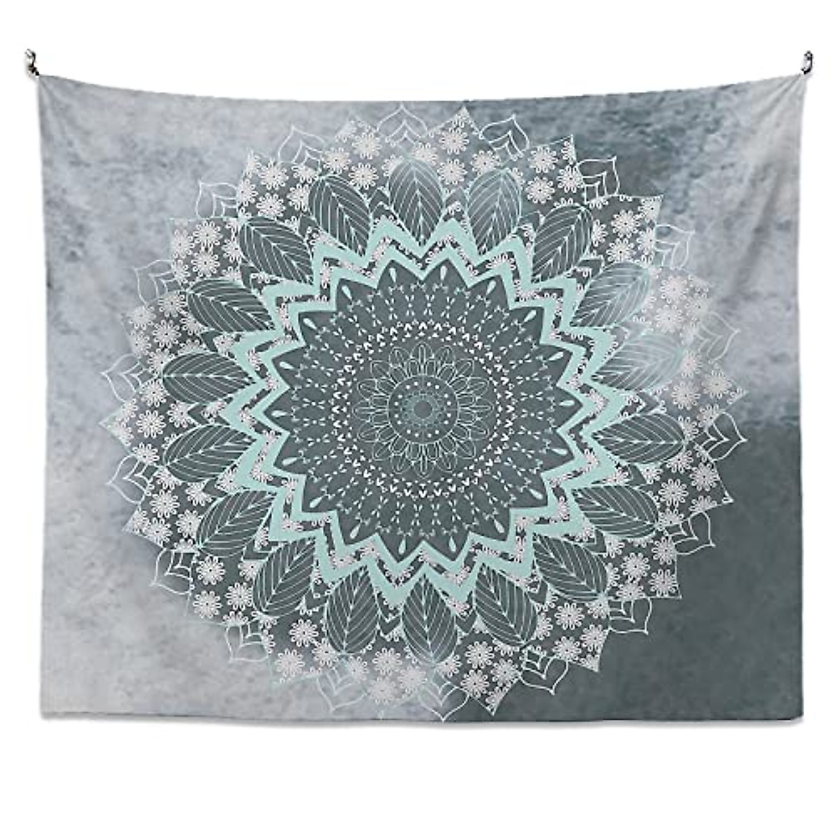 Mandala Tapestry Wall Hanging Tapestry for Bedroom Living Room Dining Room Dormitory Wall Decor Tapestry Bedside TV Background Decoration (51.2x59.1 inches, 130x150 cm)