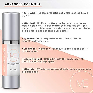 ME Beauty - Skin Brightening Scar Cream With Vitamin C and Kojic Acid, Anti Aging Face Cream, Dark Spot Corrector, Fade Cream(1 Ounce)