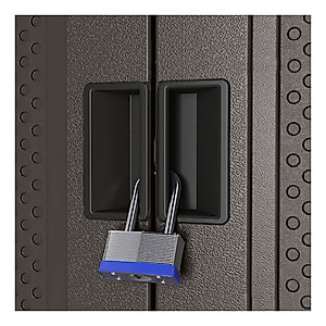 Suncast Commercial Wall Cabinet Blow Molded, Dark Gray