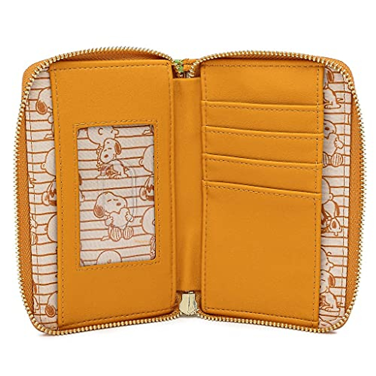 Peanuts Charlie Brown and Snoopy Sunset Zip Around Wallet