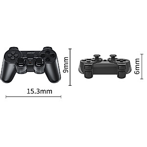 DOYO Wireless PC Gaming Controller, Dual-Vibration Steam Joystick Gamepad Computer Game Controller for PC Windows 7/8/10/11