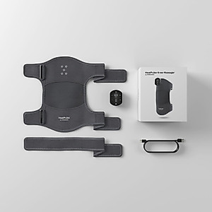 HYDRAGUN HeatPulse Knee Massager with Heat and Compression - Knee Pain Relief Products for Arthritis - Heated Knee Massager for Pain Relief Deep Tissue - Versatile Leg, Calf, Shoulder, Elbow Massager