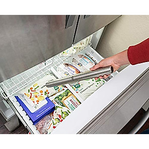 French Rolling Pin for Baking by Ultra Cuisine – Tapered Stainless Steel Design, Adjustable Weight, Professional or Home Use with Pizza, Cookie, Pastry Dough, Fondant & Pie Crust –Dishwasher-Safe