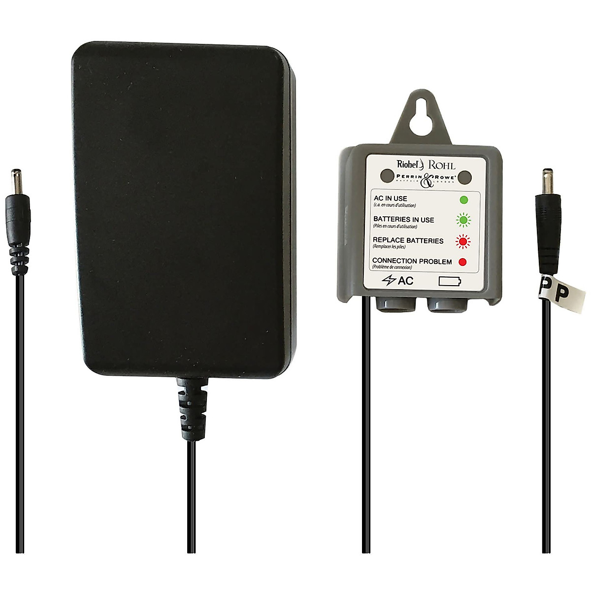 Perrin and Rowe U.CC80AC Rohl Faucet-spouts-and-Kits, Black