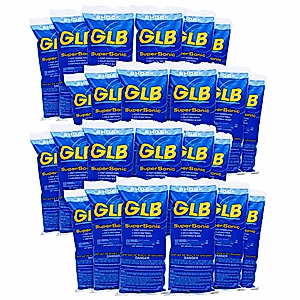 GLB 23224-24 73% Calcium Hypochlorite Chlorine Shock Treatment for Swimming Pools, 1-Pound, 24-Pack
