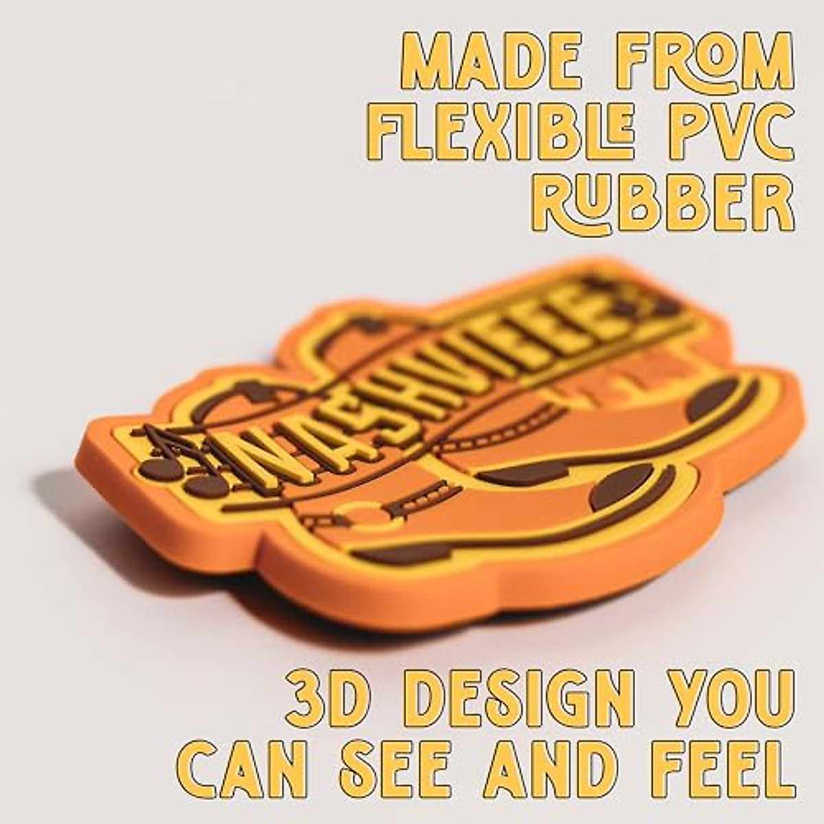 Vagabond Heart Key West Florida PVC Fridge Magnet