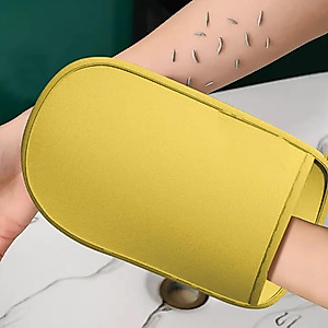 Bath Sponge, PVA Super Soft Exfoliator Sponge Gloves, Bath and Body Exfoliator Mitts, Dual-Sided, Multi-Purpose Glove Exfoliates Skin, Scrubbing Glove for Shower Spa Massage and Dead Skin Cell Remover