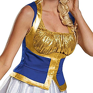 Toad Female Version Costume, Junior (7-9)