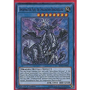 Yugioh SHVI-EN044 Amorphactor Pain, the Imagination Dracoverlord 1st Super Rare .HN#GG_634T6344 G134548TY53833