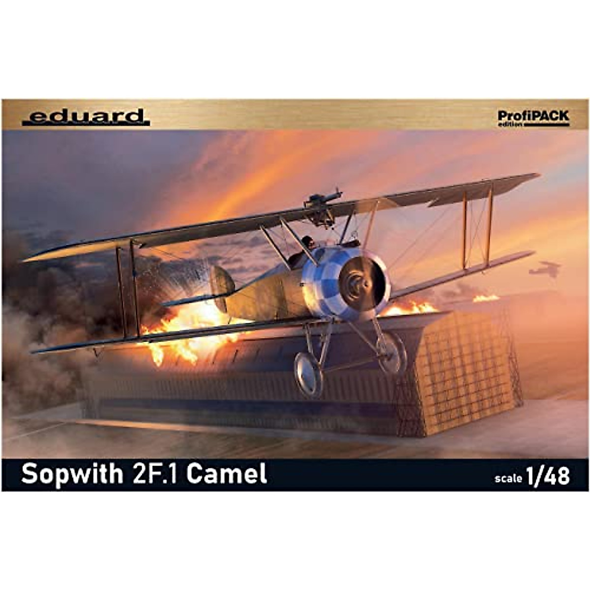 Eduard EDU82173 1:48 Sopwith 2F.1 Camel ProfiPACK [Model Building KIT]