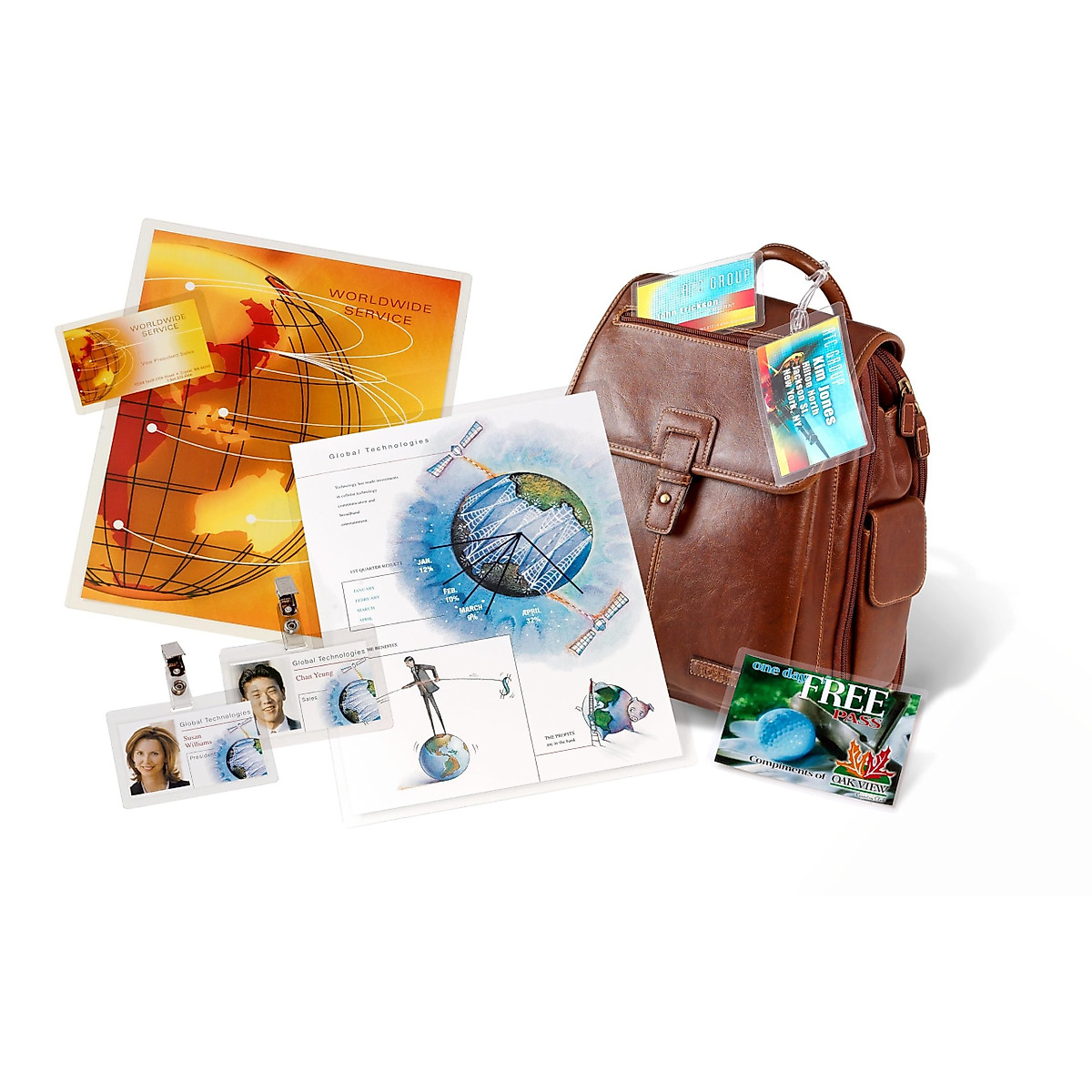 Scotch Self-Sealing Laminating Pouches, Glossy Finish, 4.3 x 6.3 Inches, 5 Pouches (PL900G)