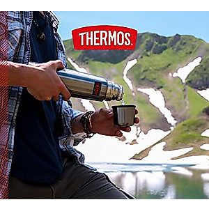 Thermos Bottle, Polyester, edelstahl, 0,75 L