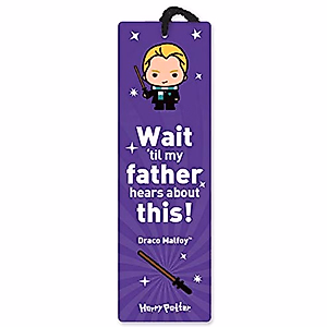 Re-Marks Quotemarks Harry Potter - Draco Malfoy Bookmark with Tassel