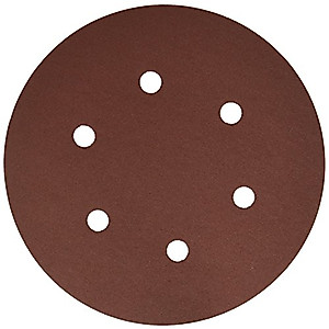 BOSCH SR6R240 5-Piece 240 Grit 6 In. 6 Hole Hook-And-Loop Sanding Discs