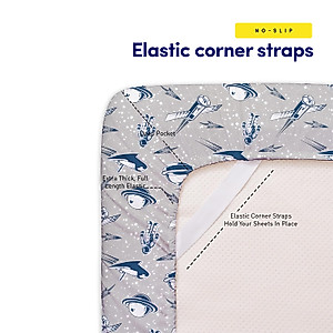 1500 Supreme Kids Bed Sheet Collection - Fun Colorful and Comfortable Boys and Girls Toddler Sheet Sets - Deep Pocket Wrinkle Free Soft and Cozy Bedding - Full, Spaceships