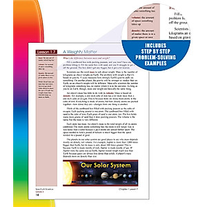 Spectrum 4th Grade Science Workbooks, Ages 9 to 10, 4th Grade Science, Physical, Space, Earth, and Life Science, the History and Nature of Science With Research Activities - 144 Pages