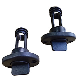 UanofCn Pair of Screw Type Drain Plug for Skeeter Boats Kayaks Thread for 1 inch with Rubber O-Ring