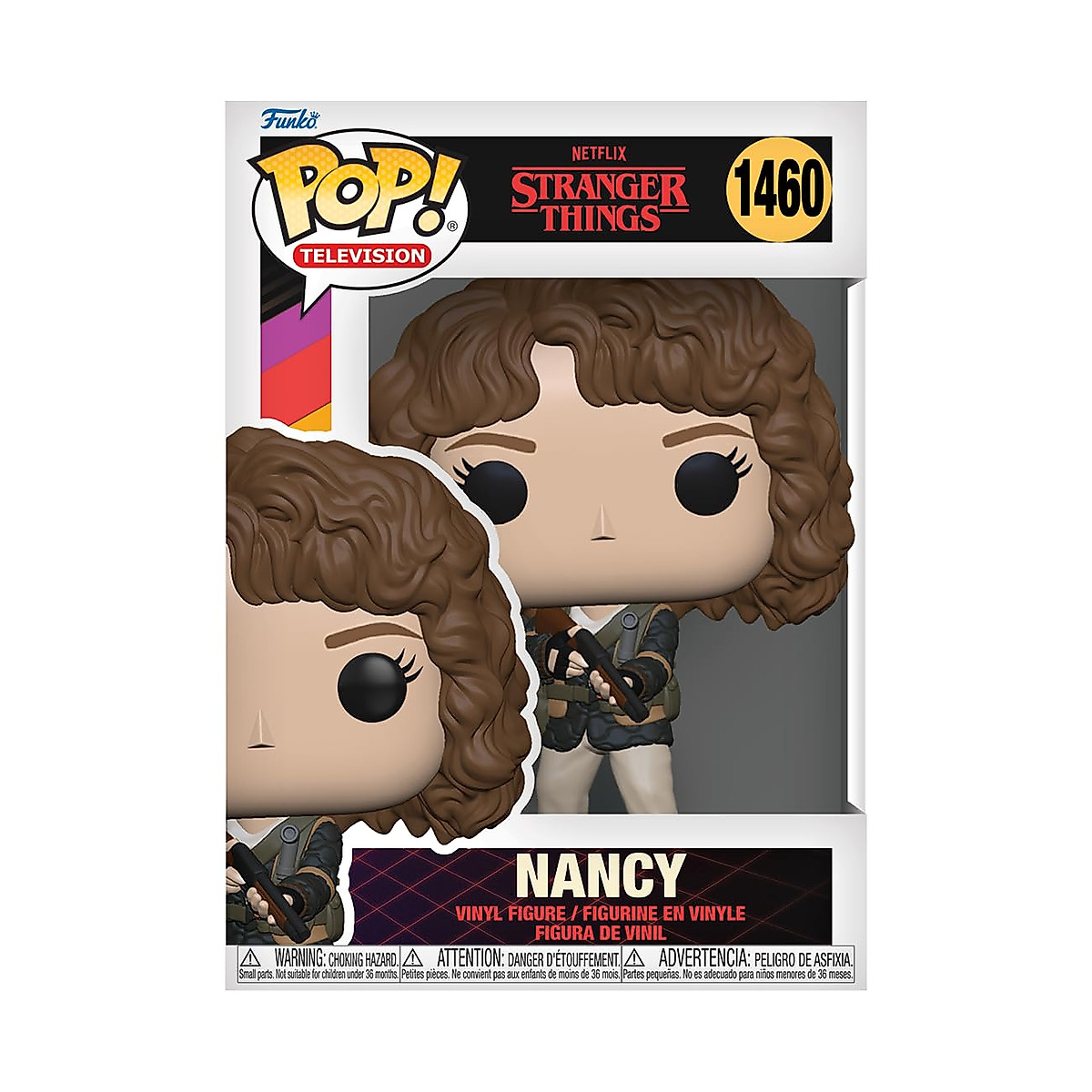 Funko POP! TV: Stranger Things - Hunter Nancy Wheeler with Shotgun - Collectable Vinyl Figure - Gift Idea - Official Merchandise - for Kids & Adults - TV Fans - Model Figure for Collectors