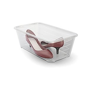 Life Story Shoe Boxes (Pack of 4), 6 Quart