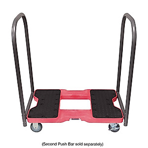 SNAP-LOC 1200 LB Professional E-Track Push CART Dolly RED
