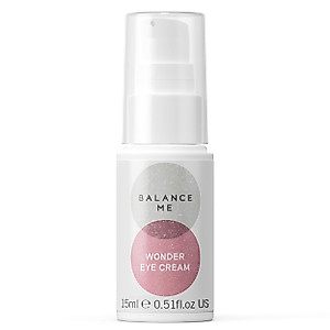 Balance Me Wonder Eye Cream 0.5 fl oz, Dark Circle Reducing Cream for All Skin Types, Hydrating & Firming, Anti-Aging, Brightens & Smooths Under Eyes
