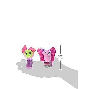 Infantino Baby Wrist Rattles, Butterfly and Lady Bug-Themed, 1-Piece Set for Babies 0M+