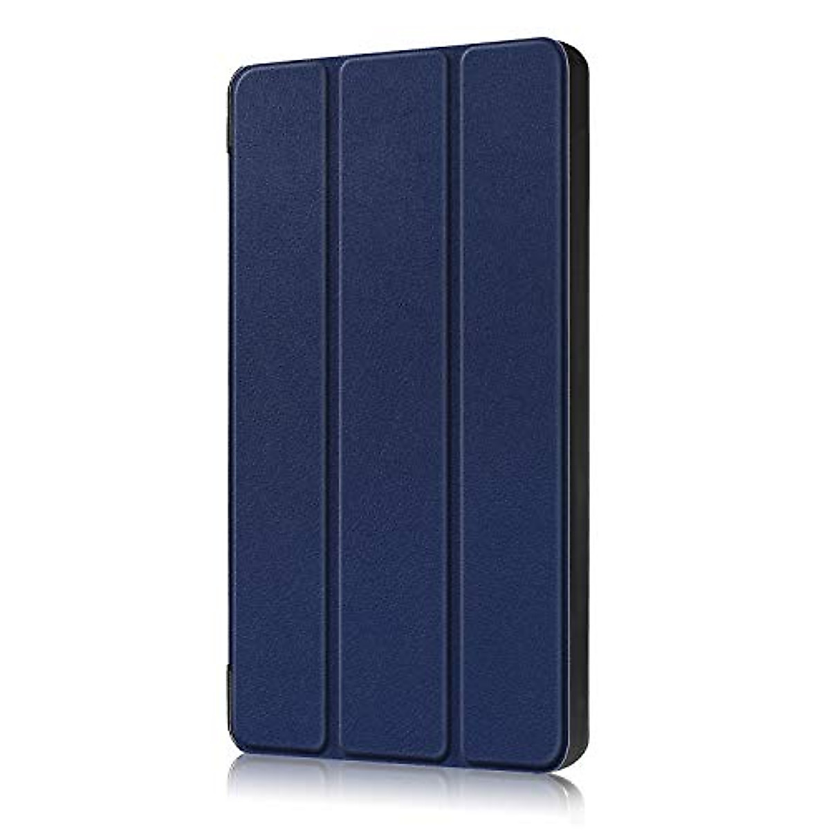 Asng All-New Fire 7 2019 Case, Slim Lightweight Tri-fold Stand Cover for Fire 7 2019 (9th Gen, 2019 Release) (Drak Blue)