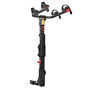 Allen Sports Premier Hitch Mounted 2-Bike Carrier, Model S525, Black