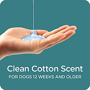 Sergeant's Guardian Flea & Tick Dog Shampoo, Clean Cotton Scent, 18 oz.
