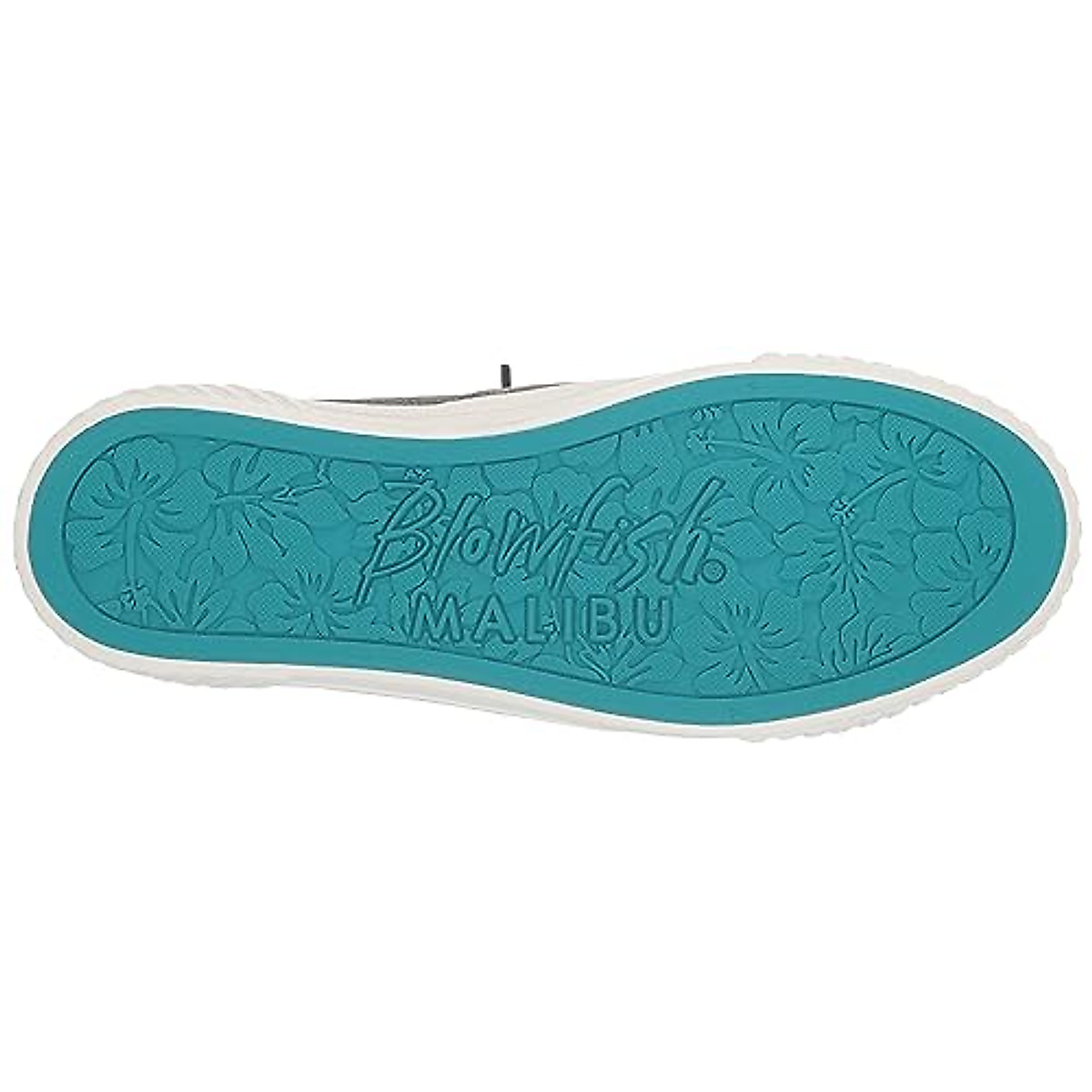 Blowfish Malibu Women's Wave-B Sneaker, Gunmetal Tumble/DkGreyMicFib/RedRefle, 9M