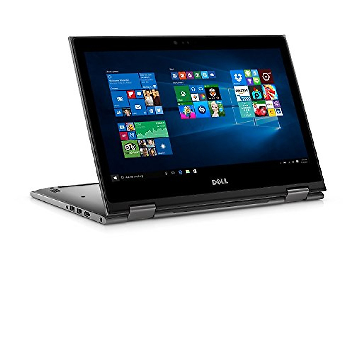 Dell i5368-10024GRY 13.3" FHD 2-in-1 Laptop (Intel Core i7-6500U 2.5GHz Processor, 8 GB RAM, 256 GB SDD, Windows 10 Microsoft Signature Image) Gray