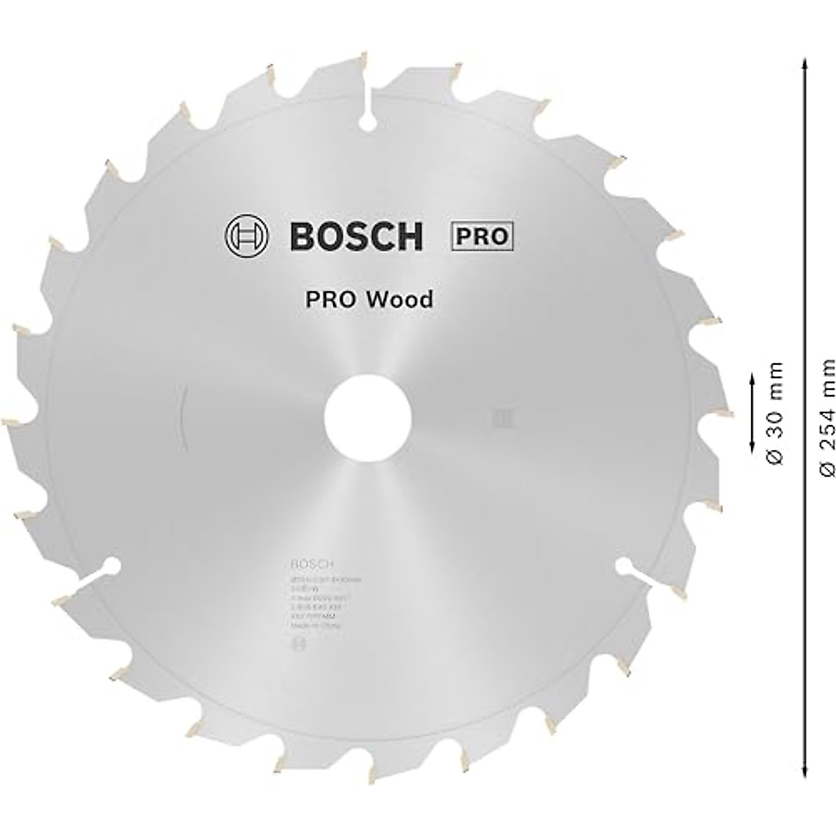 Bosch 2608640434 Circular Saw Blade"Top Precision" Opwob 10inx30mm 24T
