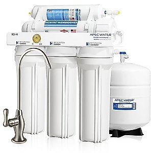 APEC Water Systems Ultimate RO-Hi Top Tier Supreme Certified High Output Fast Flow Ultra Safe Reverse Osmosis Drinking Water Filter System, 90 GPD