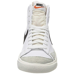 Nike Men's Basketball Shoes , White Black , 11 US