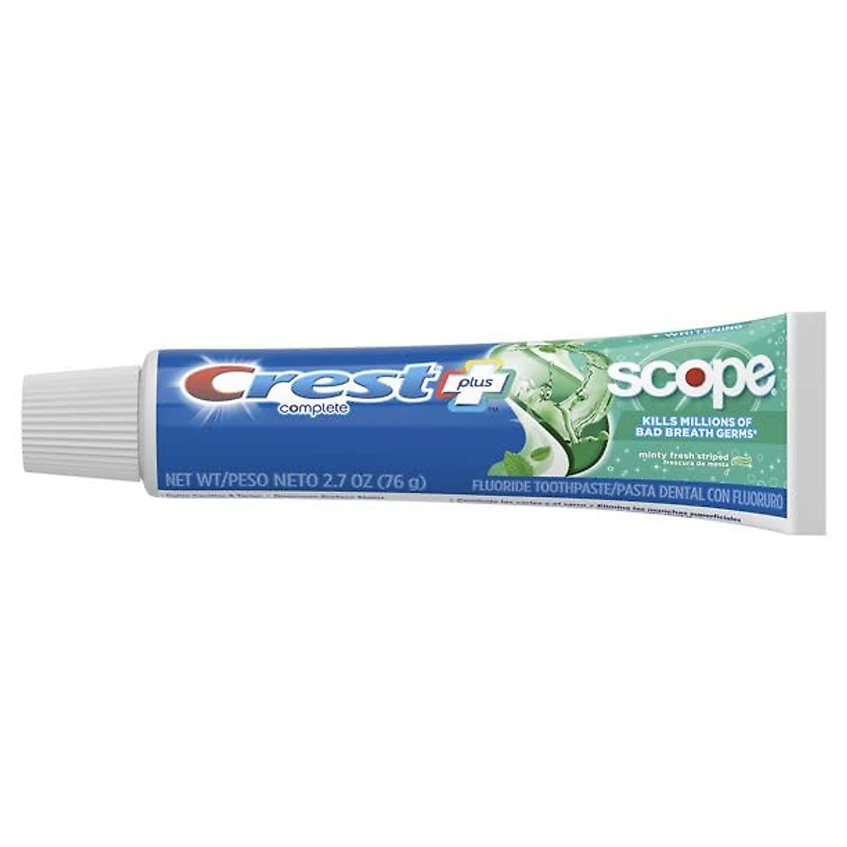 Crest Complete T/P White Scope Mint 2.7oz (2 Pack)